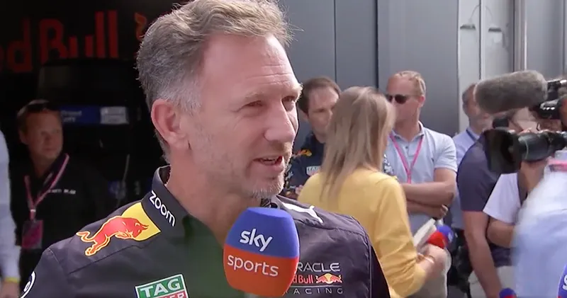 Video. De reactie van Christian Horner op de problemen van Max Verstappen in VT1 | GP33