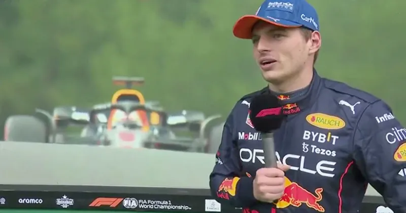 Video. De reactie van Max Verstappen na zijn pole in België