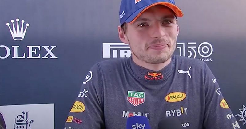 Video. De reactie van Max Verstappen na de race op Zandvoort bij Sky Sports