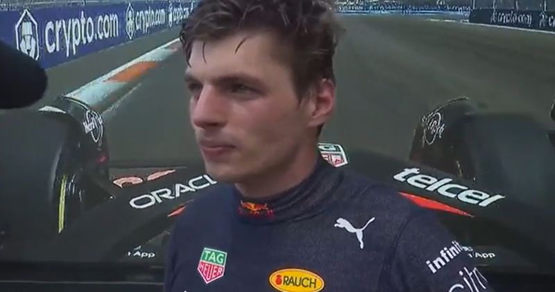 Video. Het interview met Max Verstappen na afloop van de race