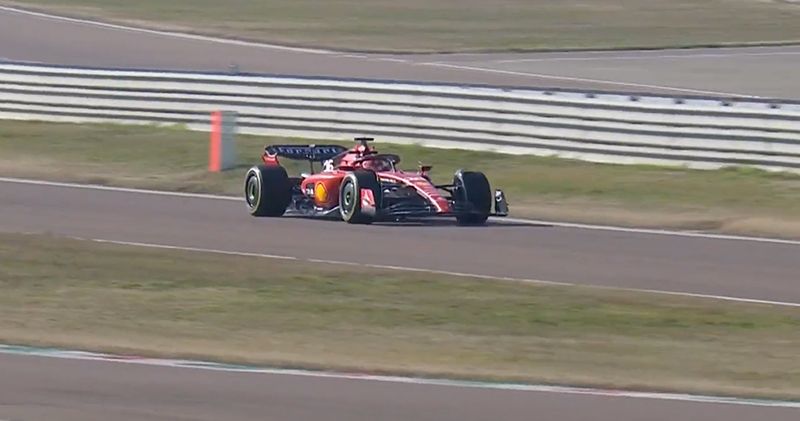 Video. Charles Leclerc maakt eerste testrit in de Ferrari SF-23 Video. Charles Leclerc maakt eerste testrit in de Ferrari SF-23