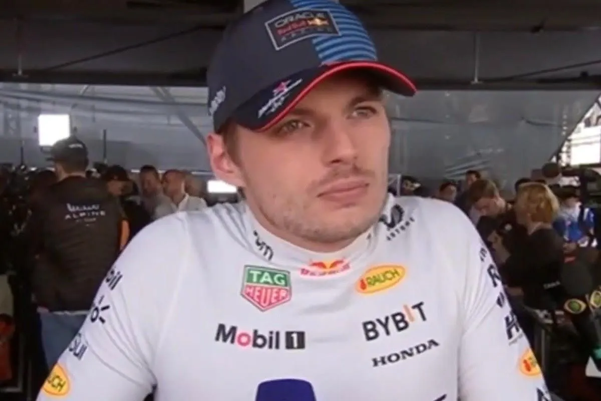 Video: De reactie van Max Verstappen bij Sky Sports na afloop van de ...