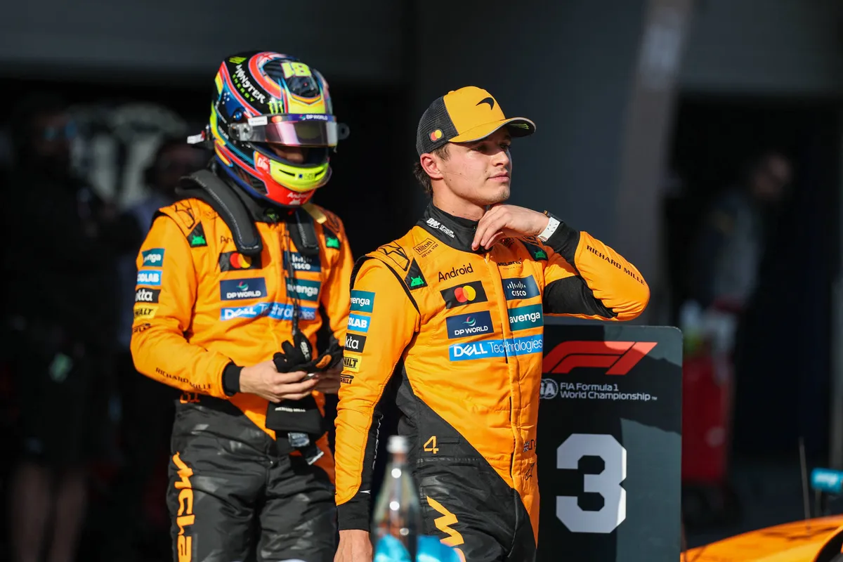 Lando Norris waarschuwt voor probleem bij McLaren door titelgevecht met Oscar Piastri | GP33