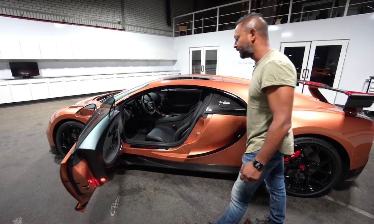 Nederlander sloopt Bugatti Chiron van Andrew Tate
