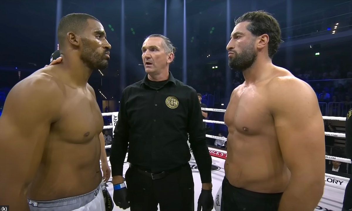 Ben Saddik slaat trainingspartner Rico Verhoeven keihard knockout