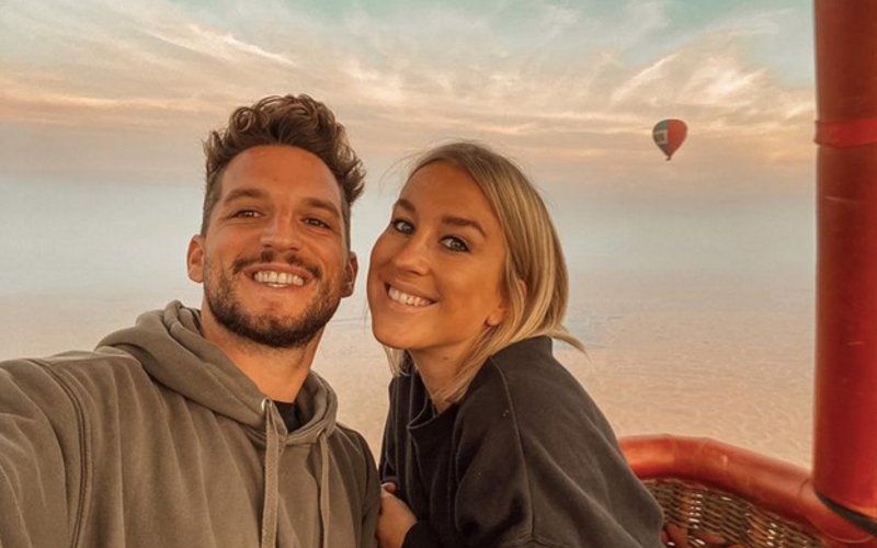 Kersvers vader Dries Mertens toont apetrots zijn prachtig zoontje Ciro ...