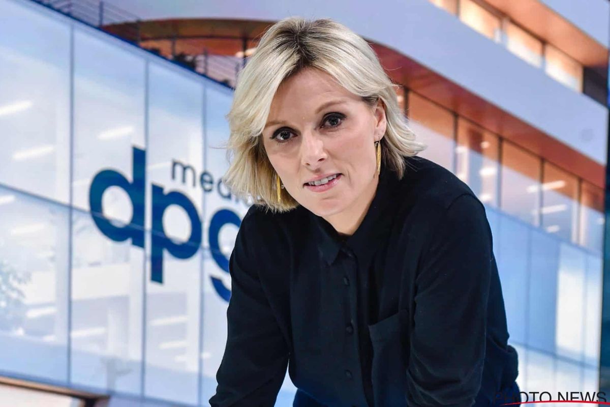 'VTM Nieuws'-anker Cathérine Moerkerke krijgt verschrikkelijk nieuws te ...