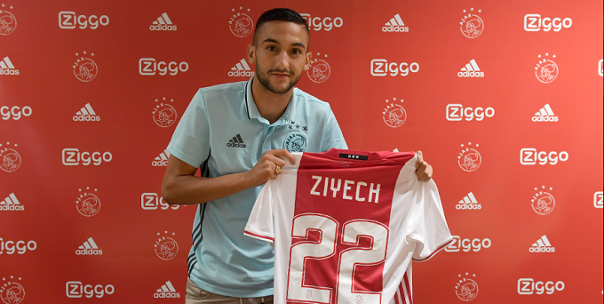 OFFICIEEL: Ziyech gepresenteerd als Ajacied
