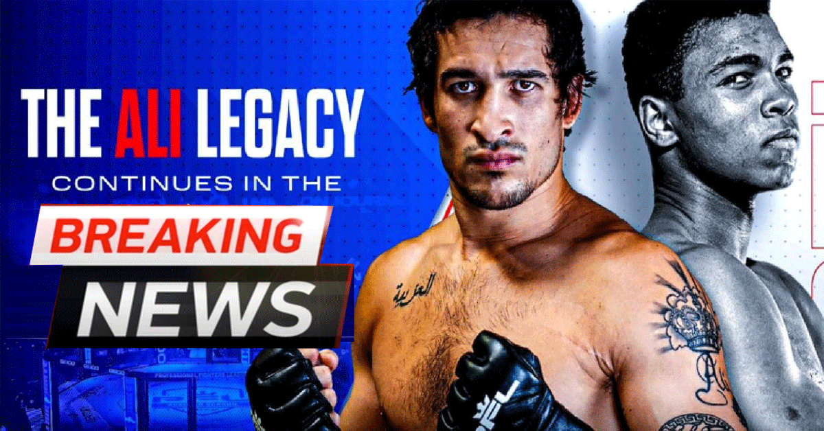 1 miljoen! Kleinzoon van bokslegende Muhammad Ali tekent bij MMA ...