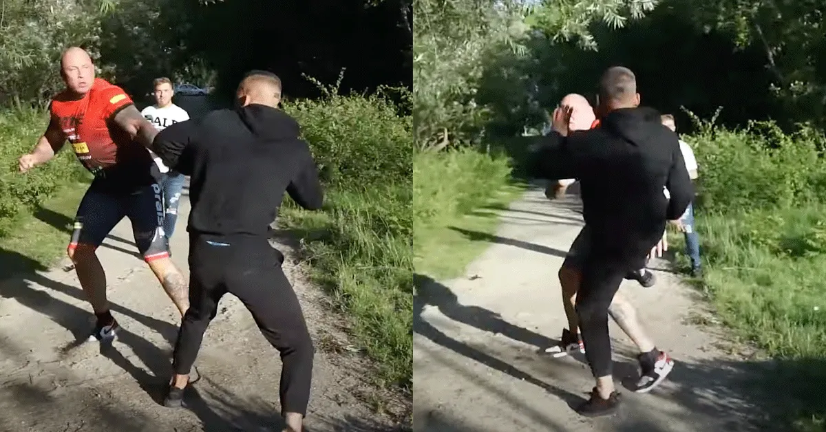 Poolse reus Kaluski valt Wrzosek aan! 'Ik ga je kapot slaan' (video ...
