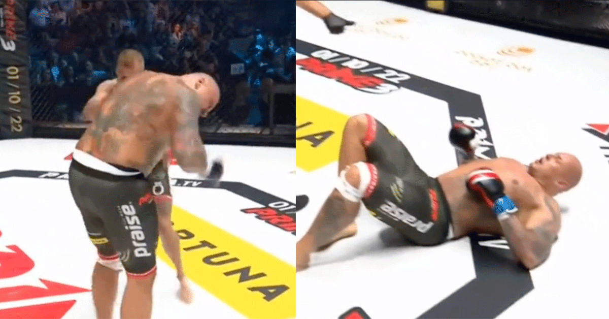 Wrzosek straft Poolse reus Kaluski af in 'freaky' MMA-gevecht (video)