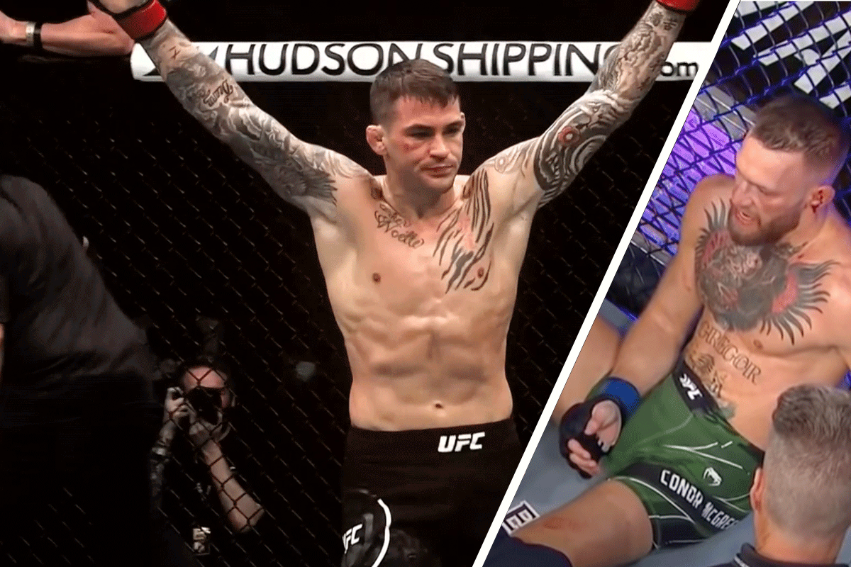 UFC-ster Poirier wurgt sterkste man ter wereld | video
