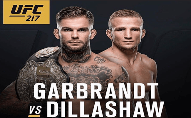 Cody Garbrandt Versus T J Dillashaw Op Ufc 217 In New York