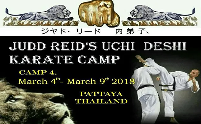 Doe mee aan het Judd Reid Kyokushin Karate Kamp in Thailand ...
