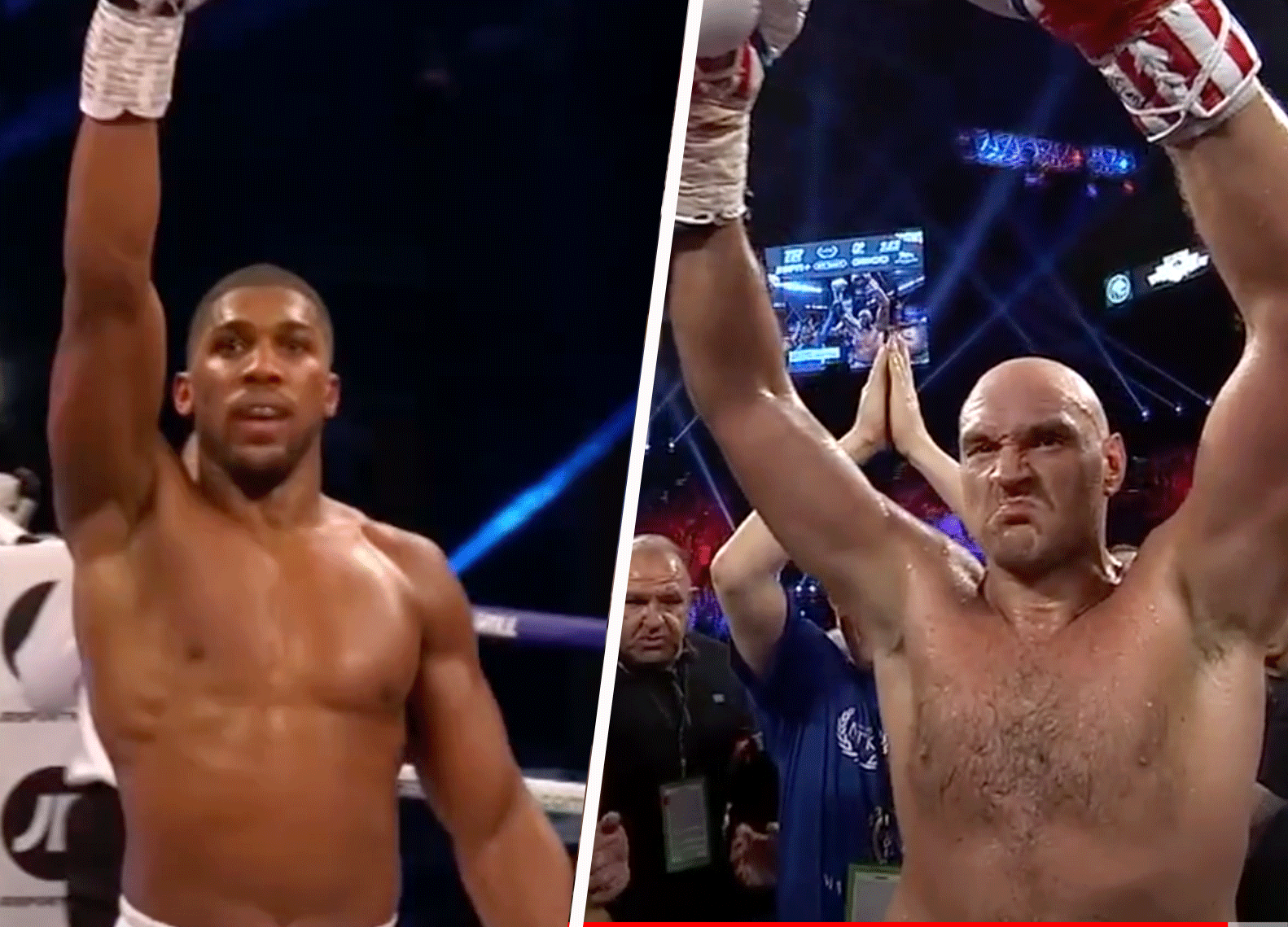 BREAKING: Anthony Joshua en Tyson Fury TEKENEN eindelijk 200 miljoen ...