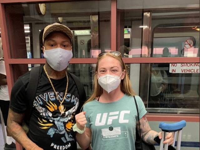 UFC-vechter ontmoet gokker die mega bedrag won met haar winst