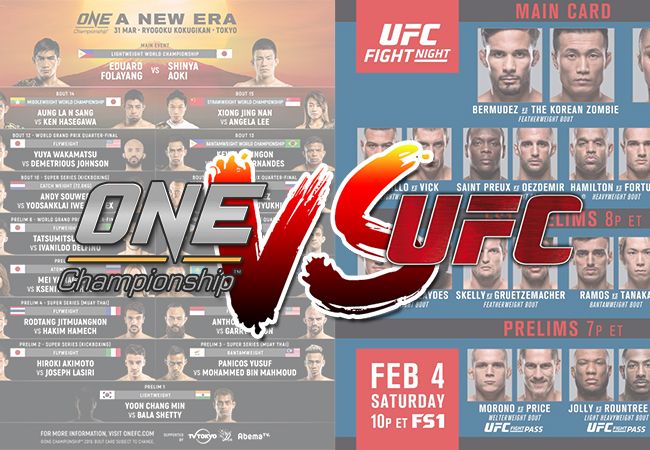 Samenwerking ONE Championship en UFC: Kampioen vs Kampioen