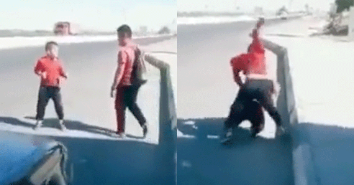 Jochie (8) slaat pestkoppen onderuit! 'Zoete wraak' (video)