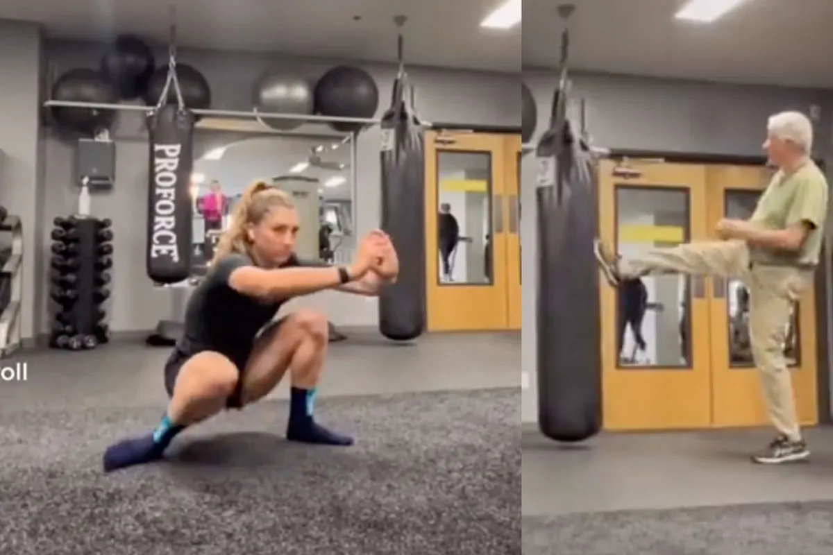 'Trap haar de gym uit!' Oude kickbokser belachelijk maken aangepakt ...