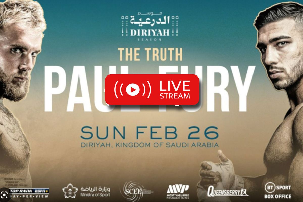 Gevecht Jake Paul en Tommy Fury gratis te zien op deze website