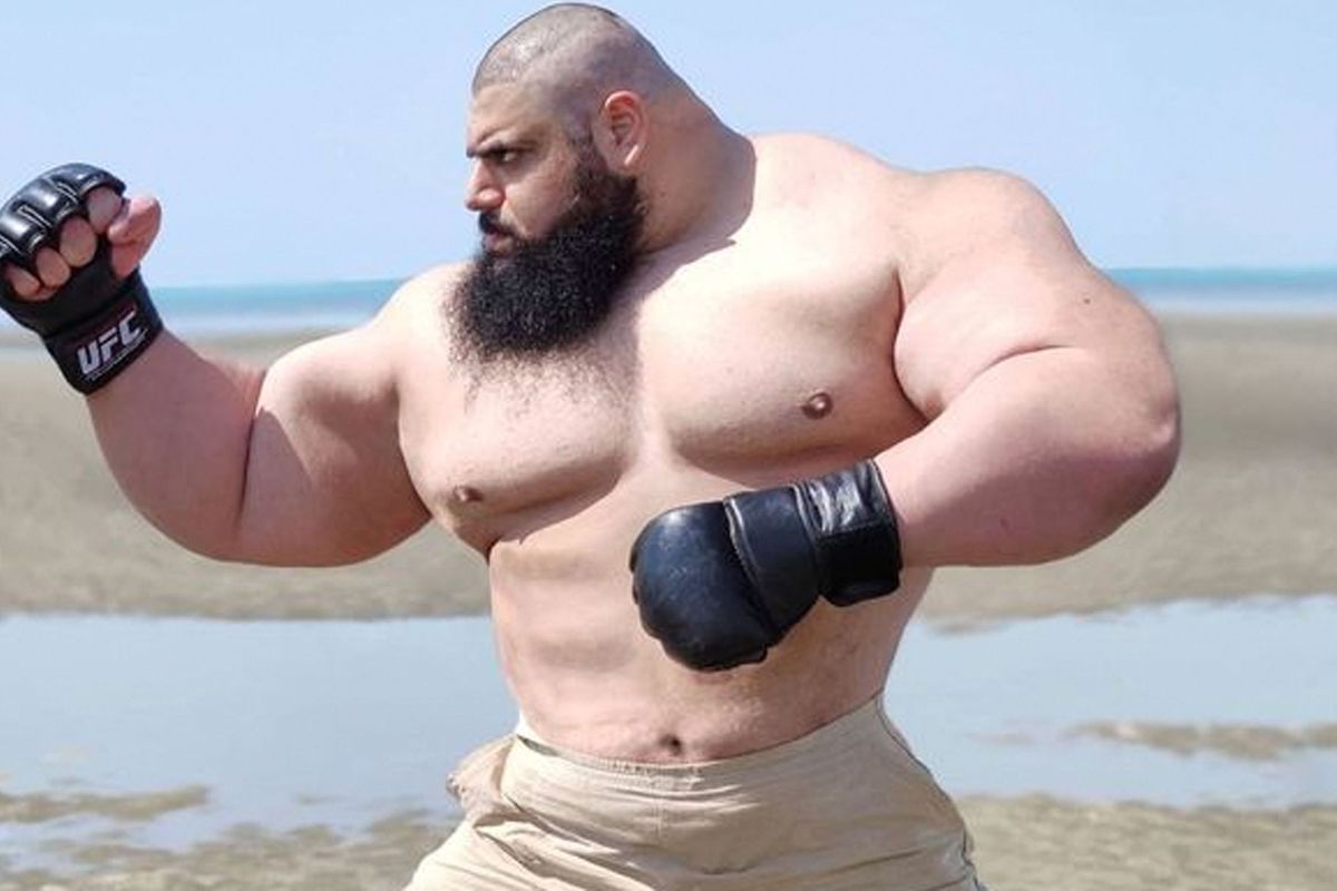 De Iraanse Hulk is terug! 'sterker dan ooit bang voor niemand' (video)