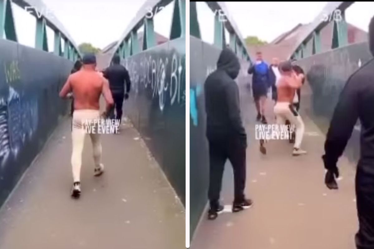 🎥 Oor afbijter wordt flink geklapt tijdens gevecht op brug! 'Man van ...