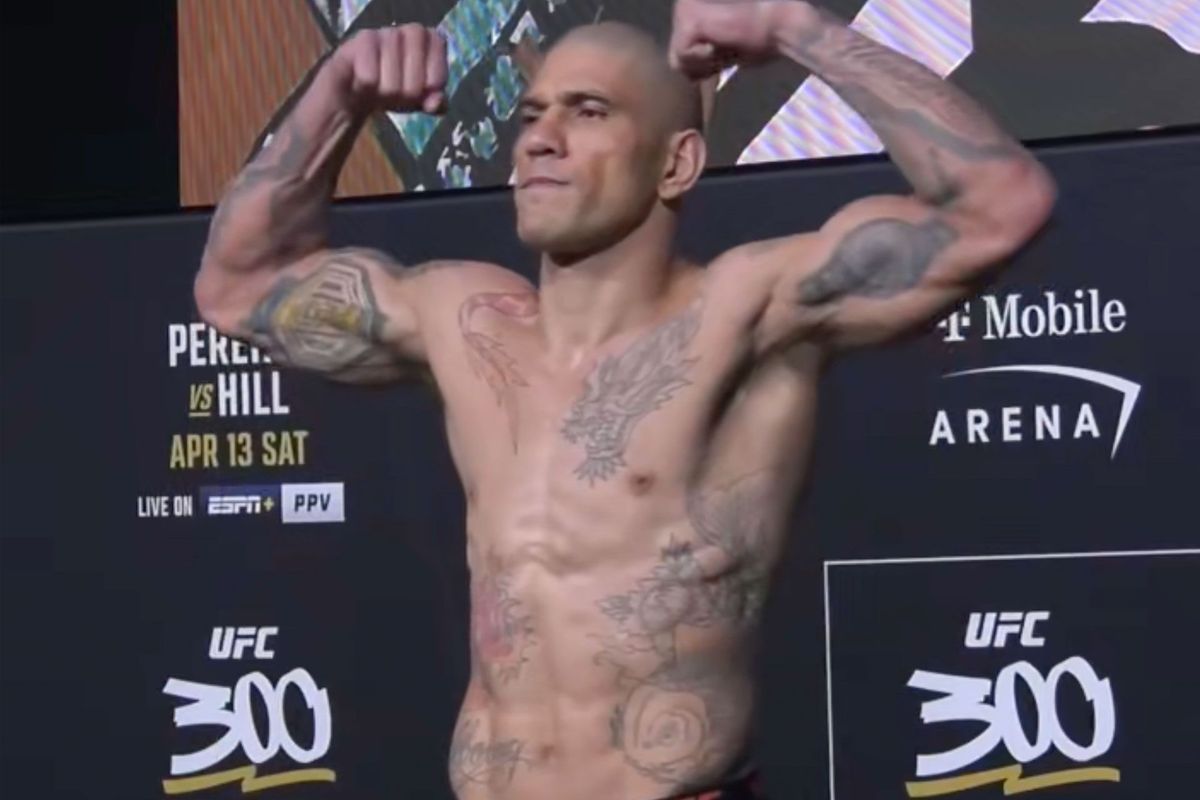 UFC 300 weigh-in: Kampioenen tonen spierballen uitdagers klaar voor oorlog