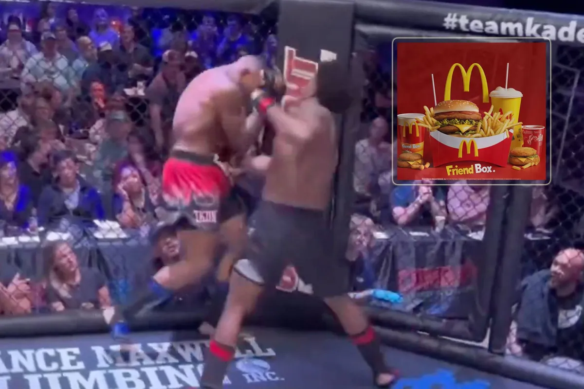 Fastfood wraak: Afslaan Happy Meal leidt tot knock-out in seconden ...
