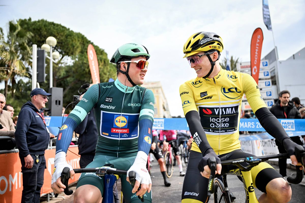 Favorieten etappe 8 Parijs-Nice 2025 | Very heavy, very Nice: Jorgenson ...