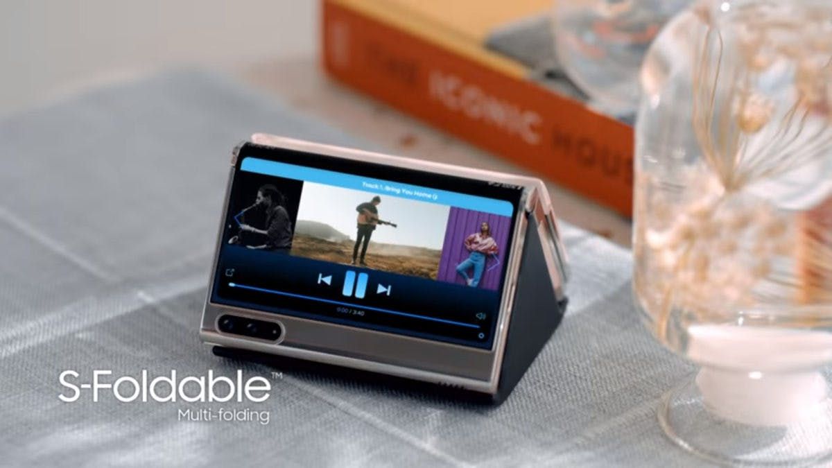 Samsungs Eerste Rollable Gaat Galaxy Z Roll Heten