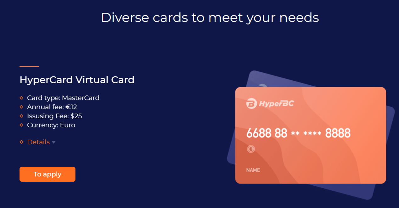 HyperCard, een cryptocurrency betaalkaart voor iedereen