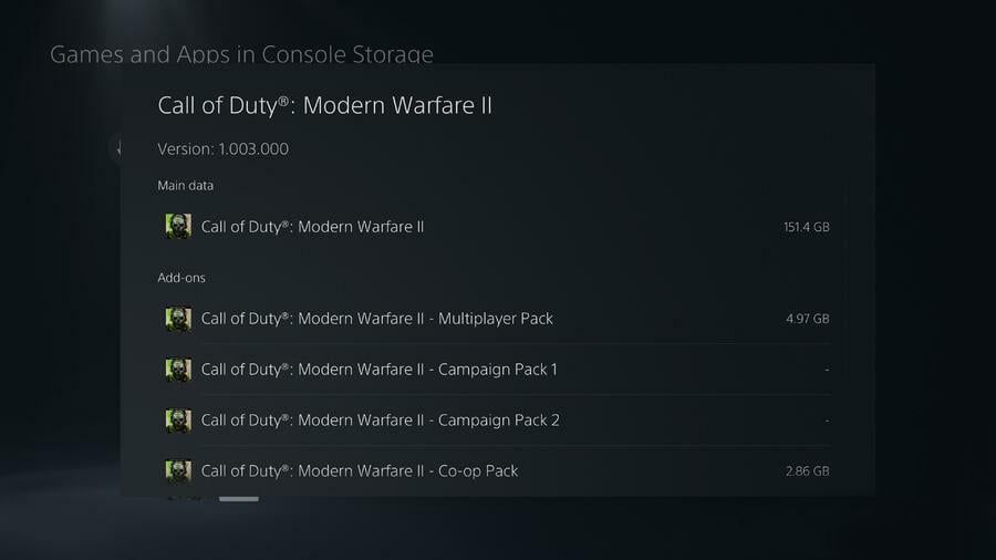 Bestandsgrootte van Call of Duty: Modern Warfare 2 is boven de 151 GB ...