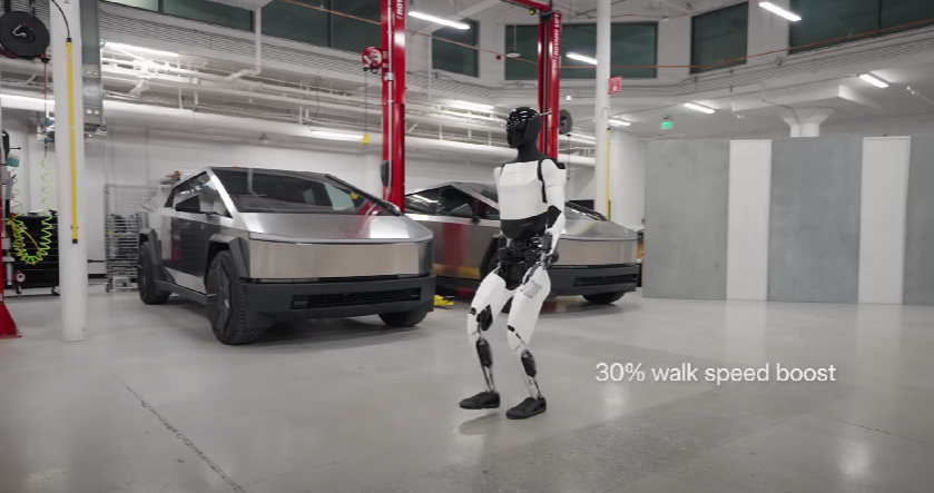 Tesla onthult nieuwe versie van hun robot, die kan dansen en eieren ...
