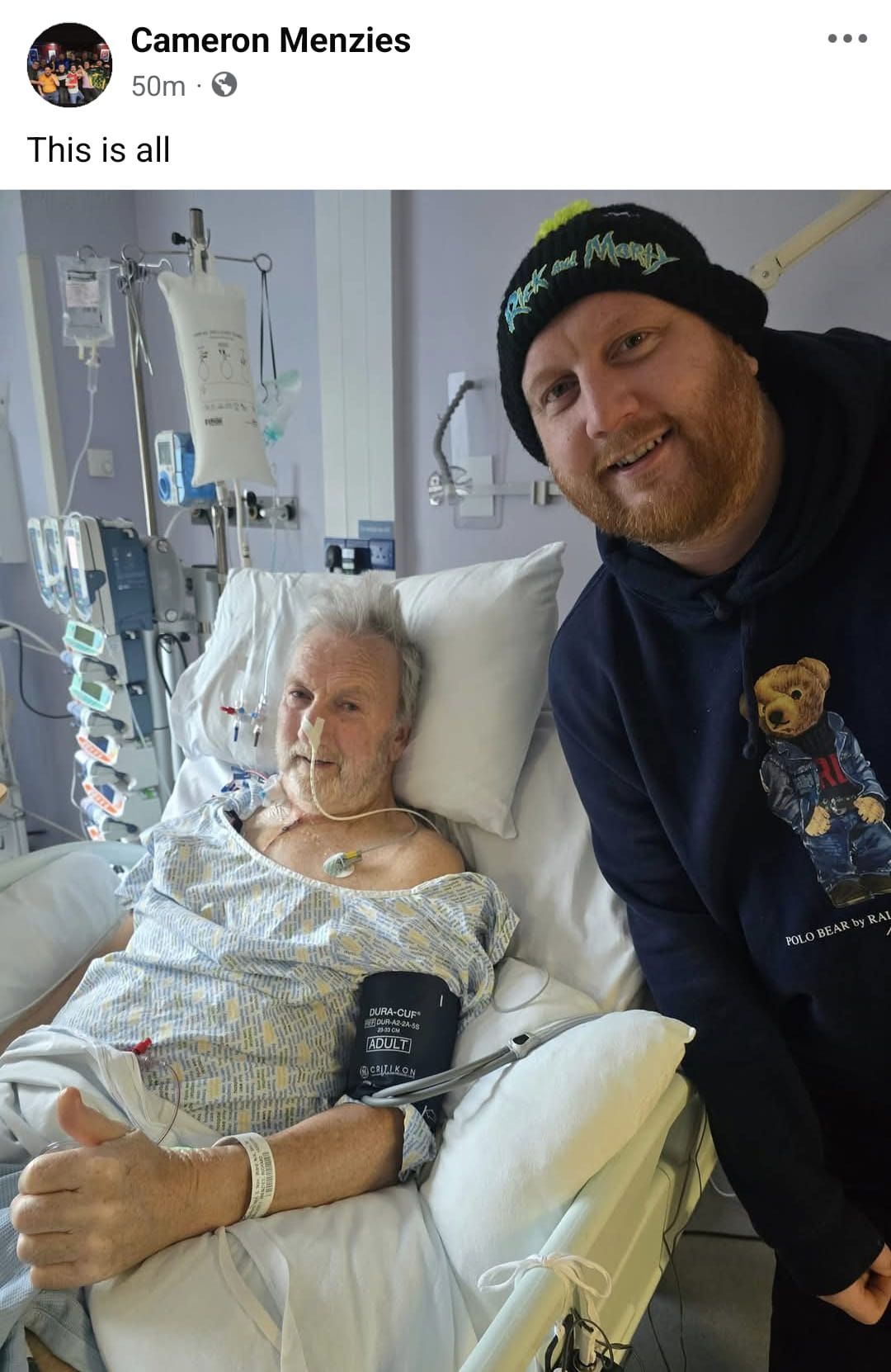 Dit is de reden dat Cameron Menzies zo emotioneel was aan het einde van ...