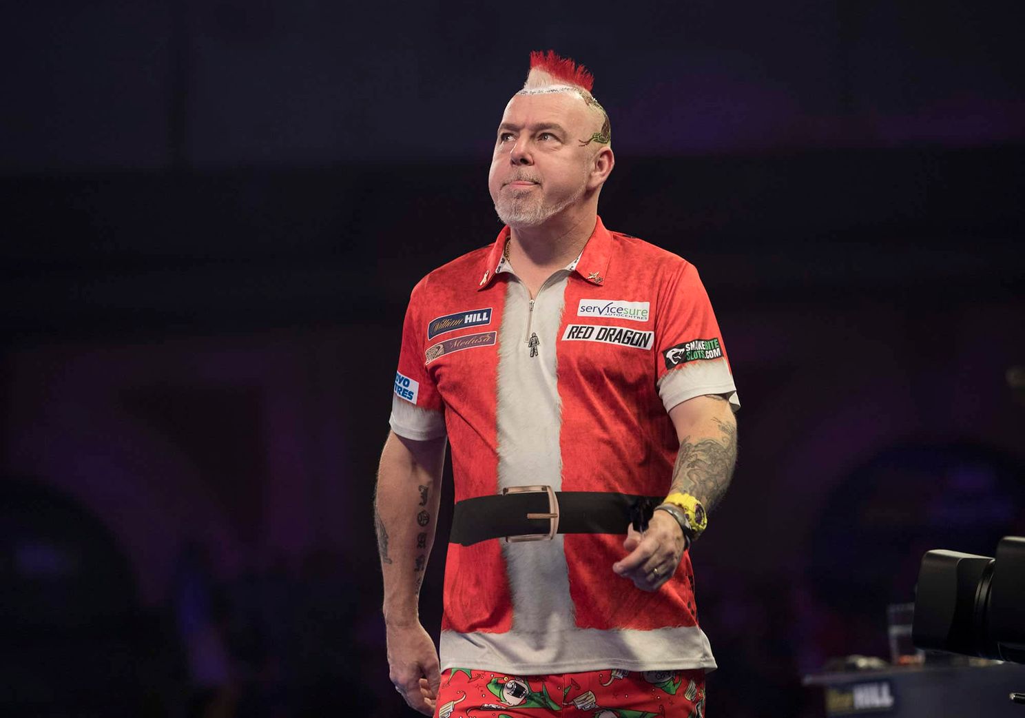 Top eight remarkable World Darts Championship outfits from Peter Wright ...