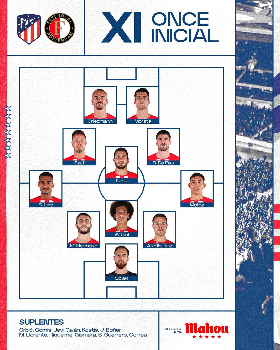 Opstelling Feyenoord: Slot verrast met Zerrouki | FR12.nl