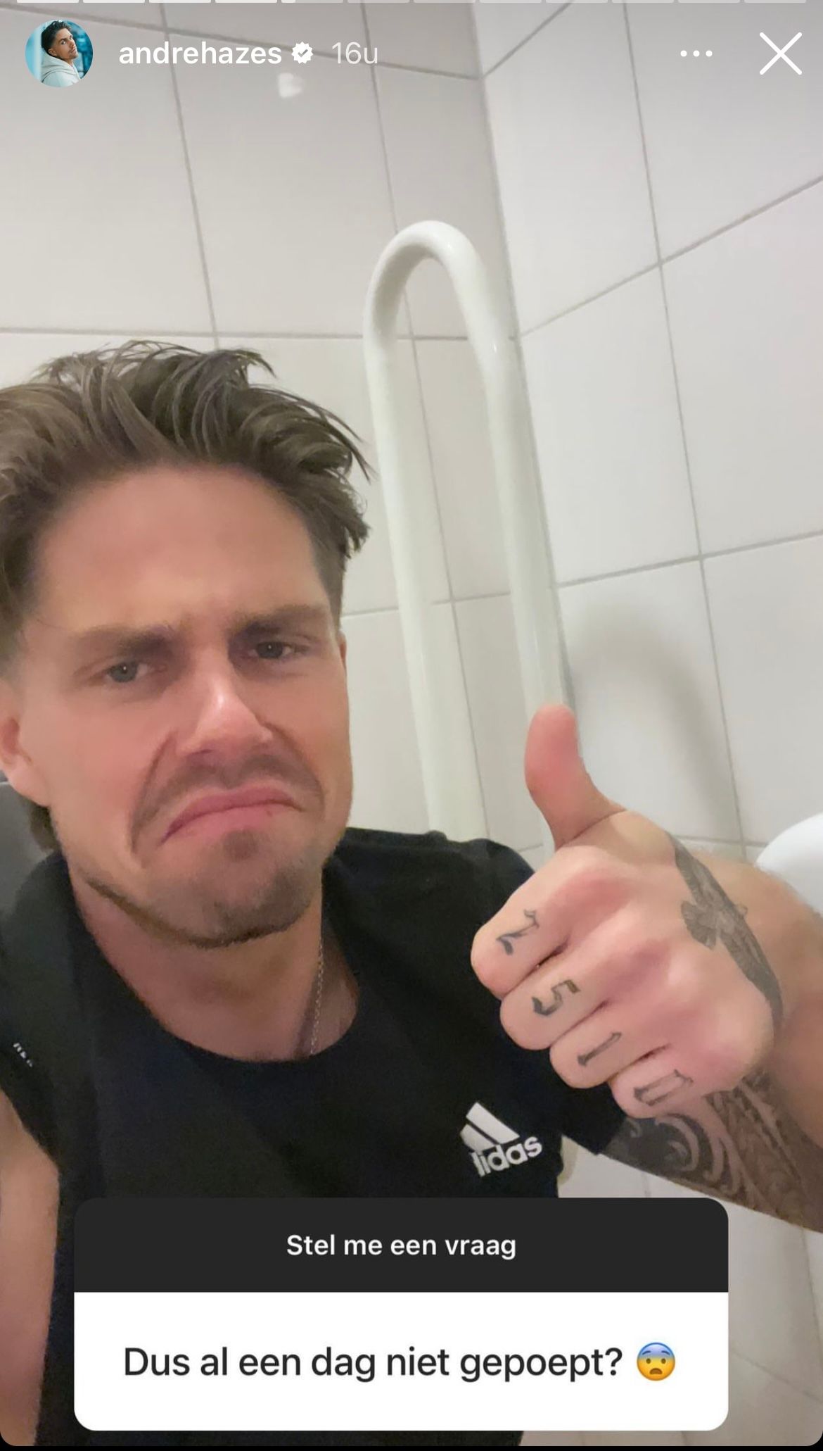 André Hazes is echt weer helemaal de weg kwijt