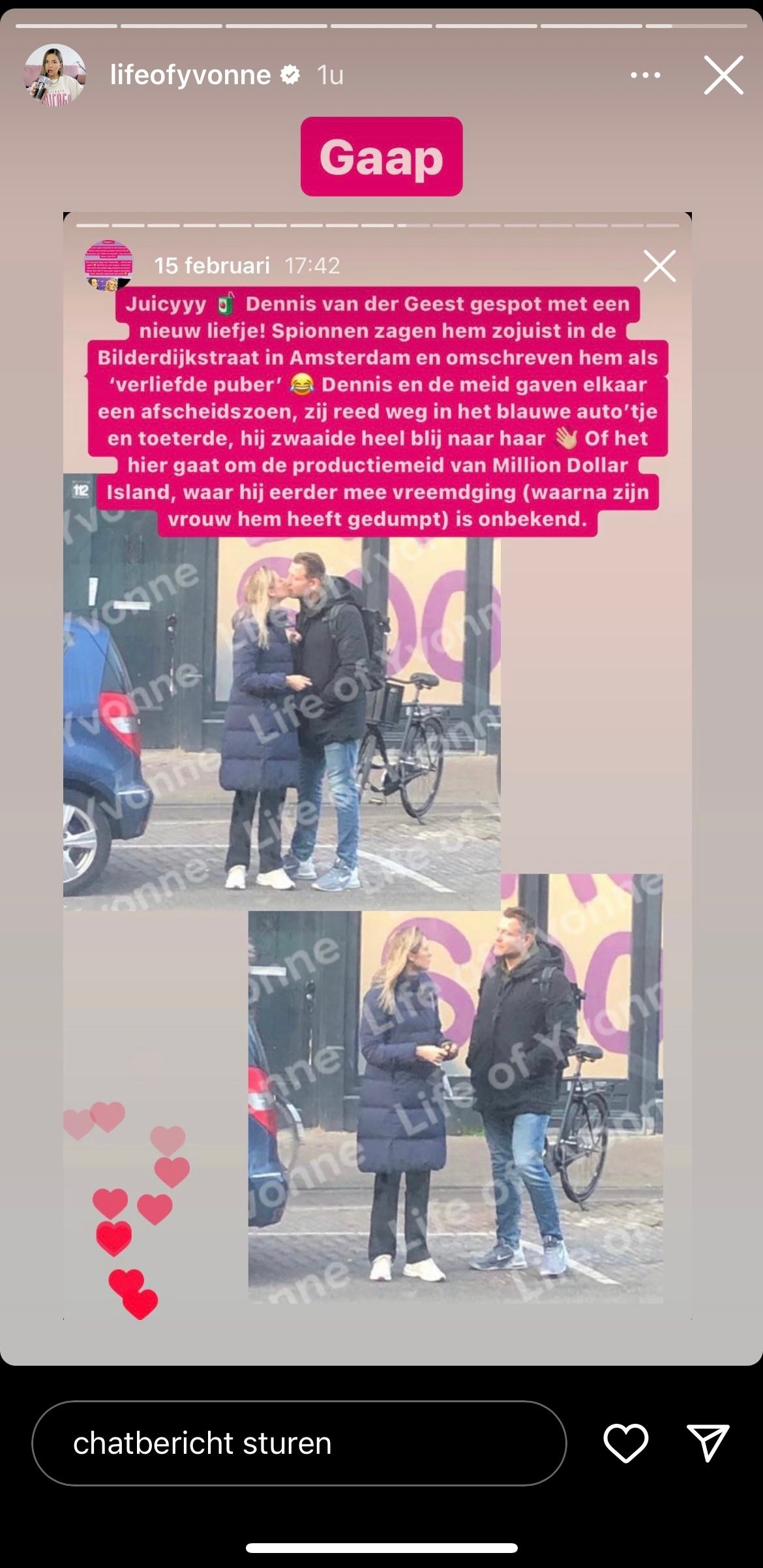 Yvonne had gelijk: Dennis van der Geest showt voor het eerst zijn nieuwe vriendin | LOESOE