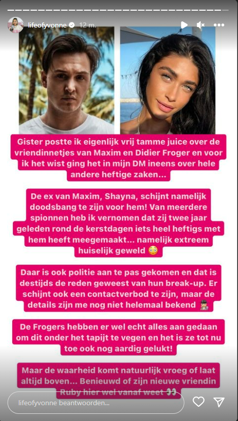 'Zoon René Froger heeft vriendin ernstig toegetakeld' | LOESOE