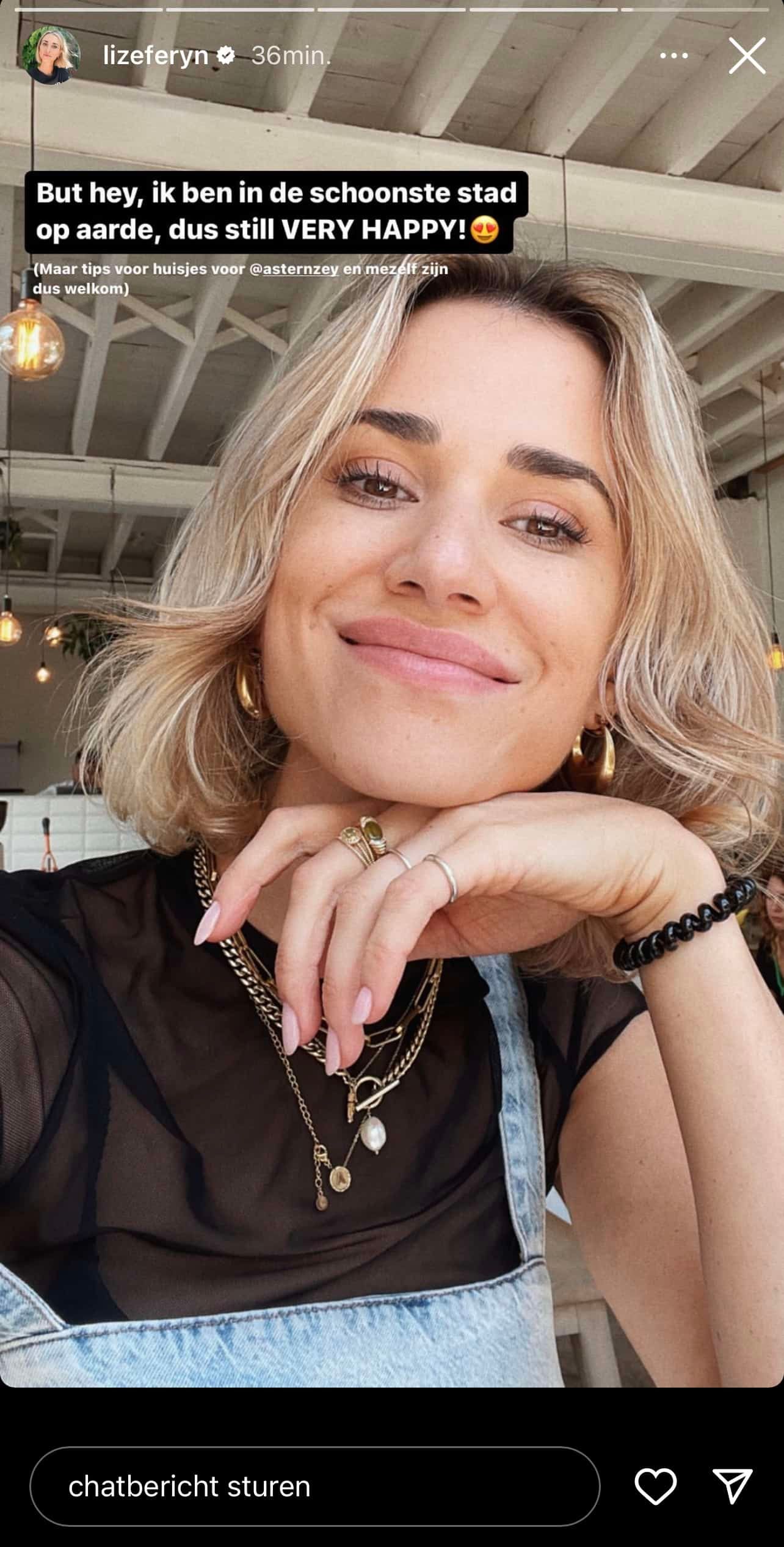 Droomvakantie van Lize Feryn valt in het water door verschrikkelijke ...