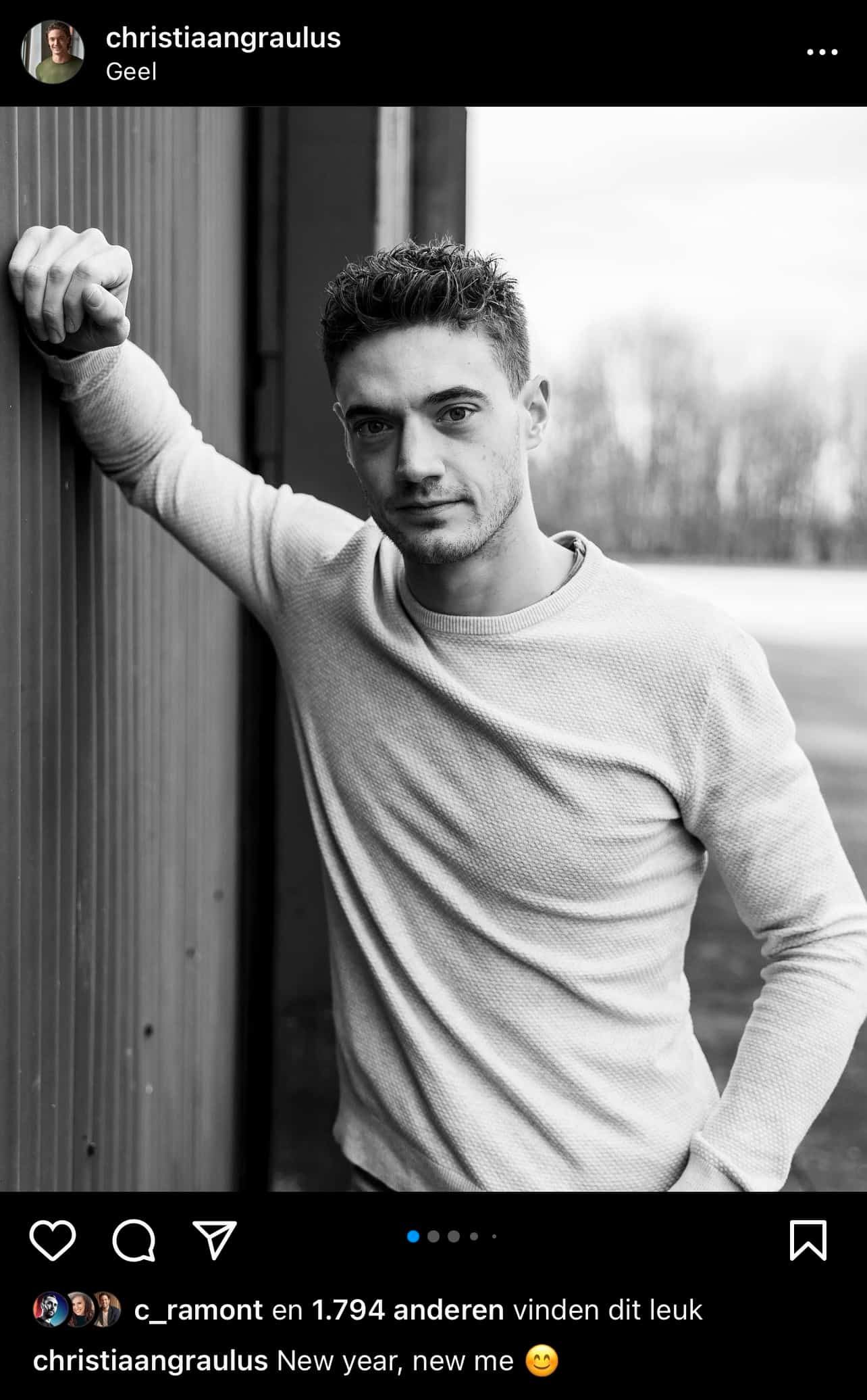 Christiaan uit 'Blind Getrouwd' showt nieuwe look en ziet er totaal ...