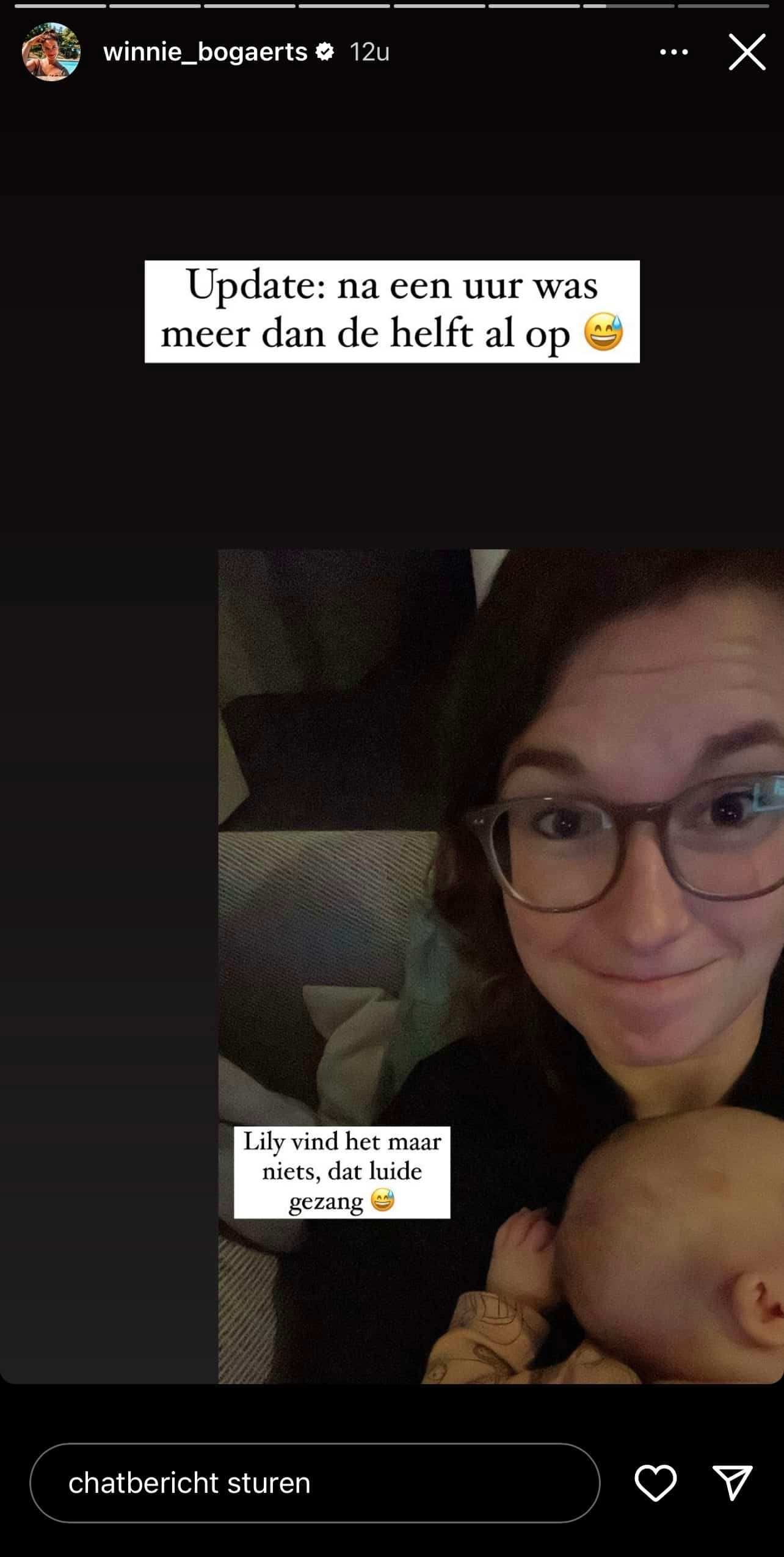 Winnie uit 'Blind Getrouwd' lucht haar hart op Instagram: "Lily vindt ...