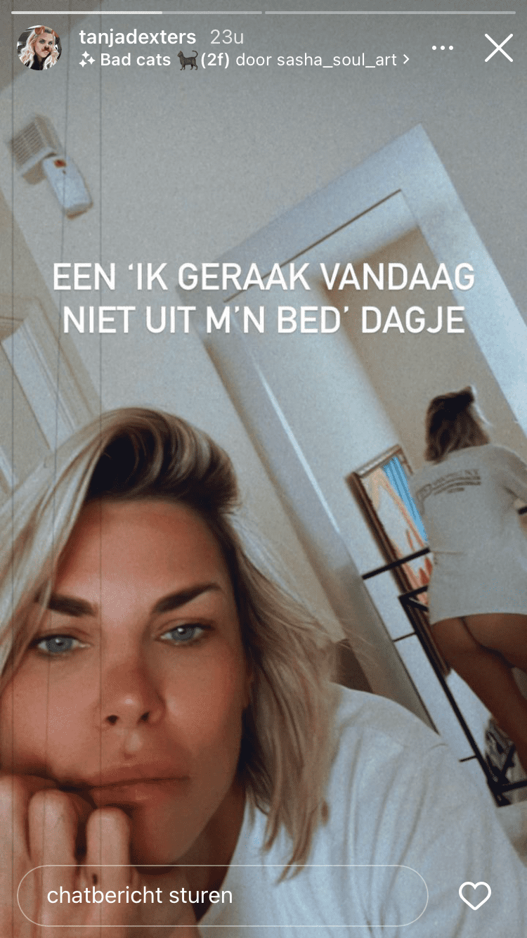 Tanja Dexters maakt volgers gek met foto van haar blote billen | Showbizztime.be