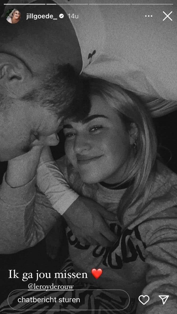 Pijnlijk afscheid voor Jill Goede uit 'Big Brother' en haar vriend ...