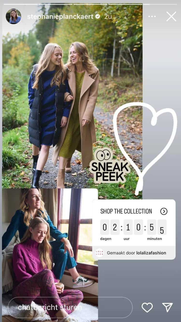 Bron: Instagram Stories