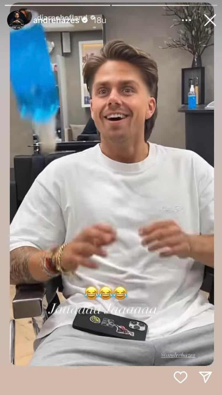 Zanger André Hazes ziet er plots helemaal anders uit en showt compleet ...