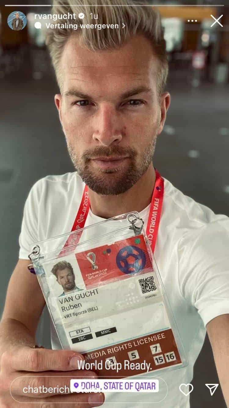 Ruben Van Gucht laat zijn vrouw Blanka Vlasic en pasgeboren zoontje nu ...