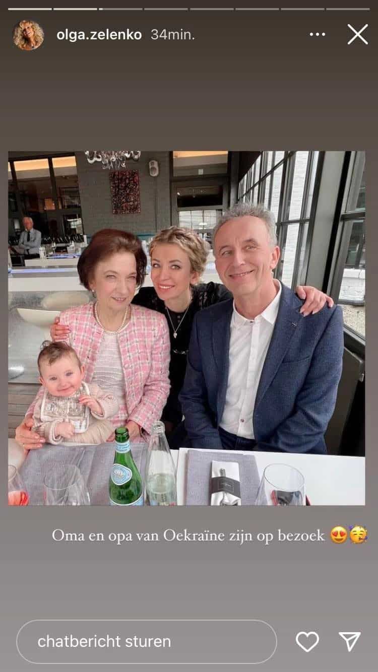 Bron: Instagram Stories @olga.zelenko
