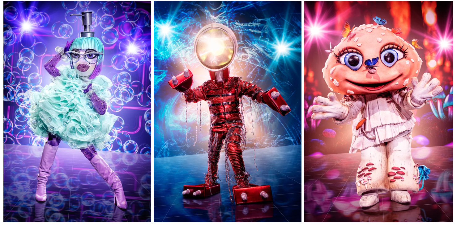 'The Masked Singer' onthult drie nieuwe pakken: maak kennis met ...