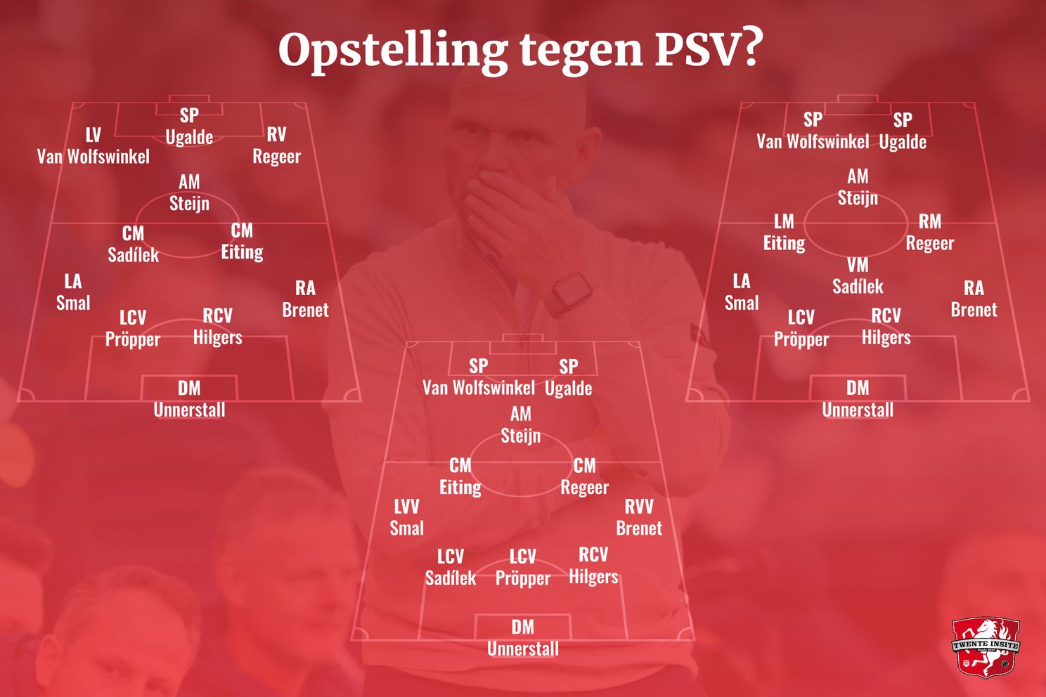 opstelling fc twente tegen psv knvb beker 2023 2024